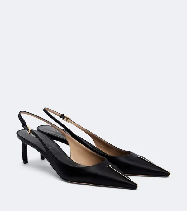 TOM FORD Satin Slingback Pumps