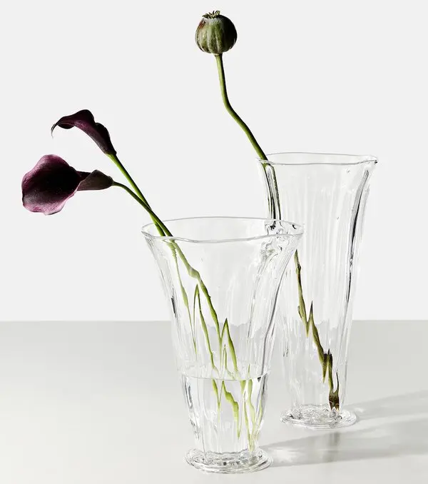 ALEXANDER KIRKEBY Large Crystal Vase