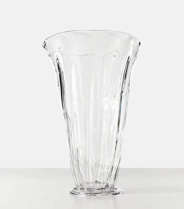 ALEXANDER KIRKEBY Large Crystal Vase