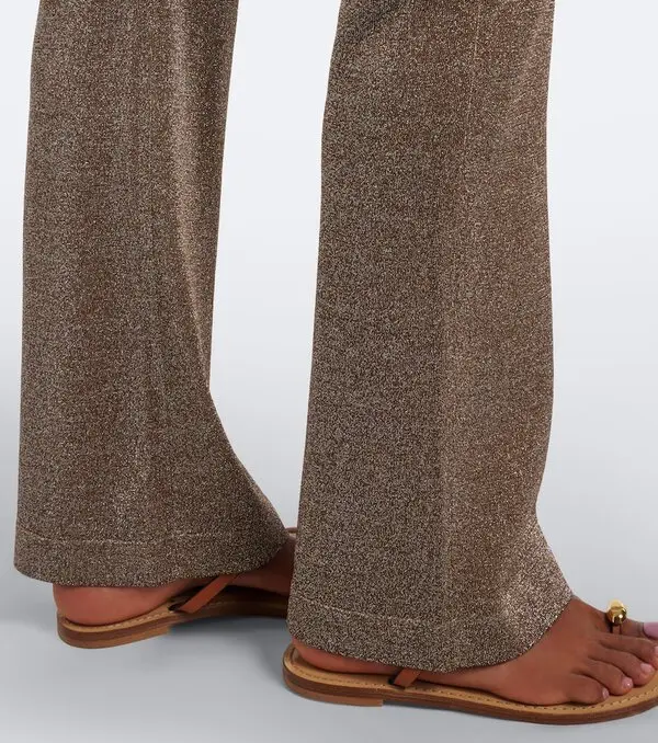 Missoni Metallic Flared Pants