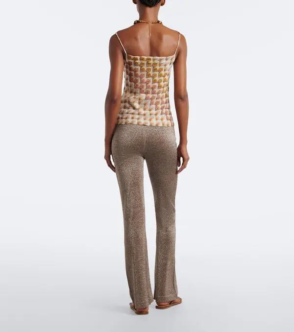 Missoni Metallic Flared Pants