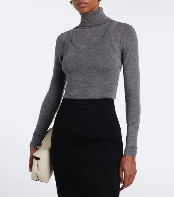 RÓHE Wool Jersey Tank Top