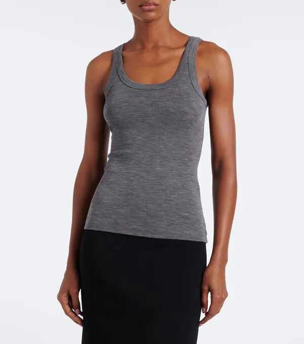 RÓHE Wool Jersey Tank Top