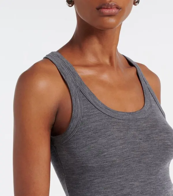 RÓHE Wool Jersey Tank Top