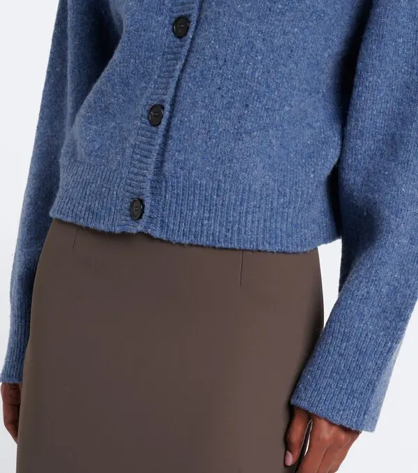 RÓHE Wool Cardigan - Blue