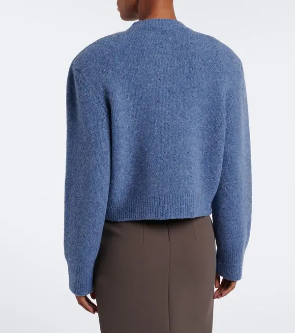 RÓHE Wool Cardigan - Blue
