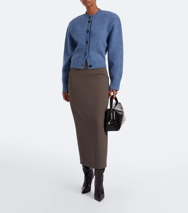 RÓHE Wool Cardigan - Blue