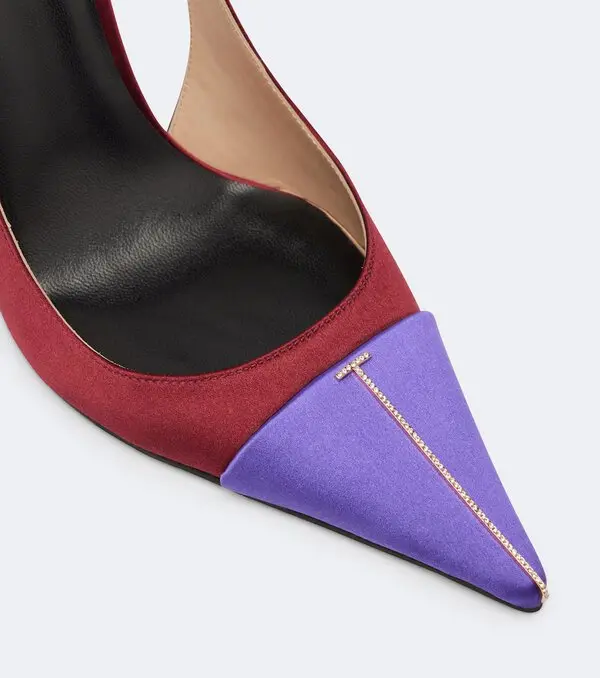 TOM FORD Satin Slingback Pumps