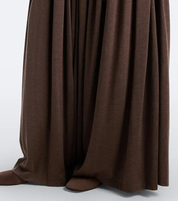 Max Mara Jersey Maxi Skirt