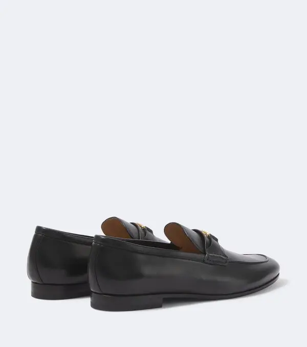 Valentino Garavani Vlogo Leather Loafers