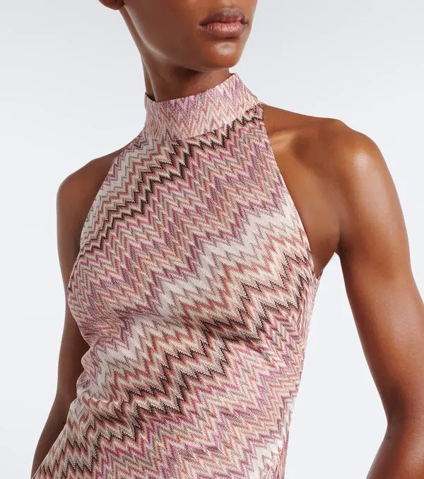 Missoni Zig Zag Lame Minidress