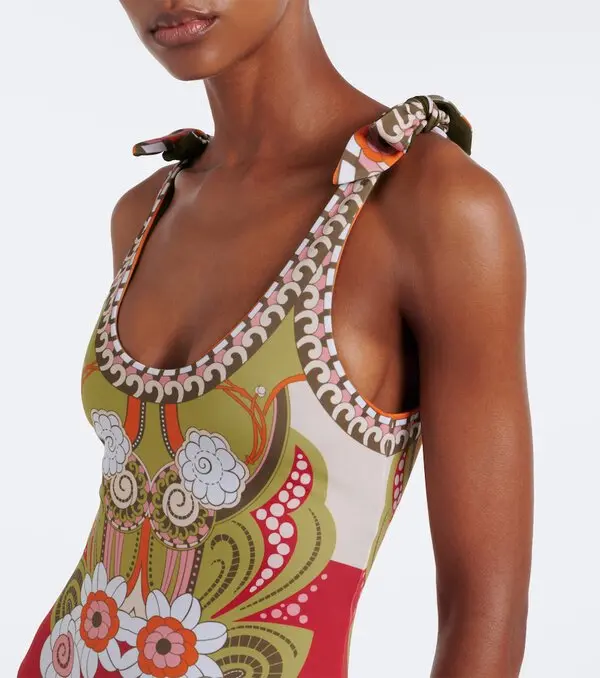 La DoubleJ Printed One Piece Swimsuit