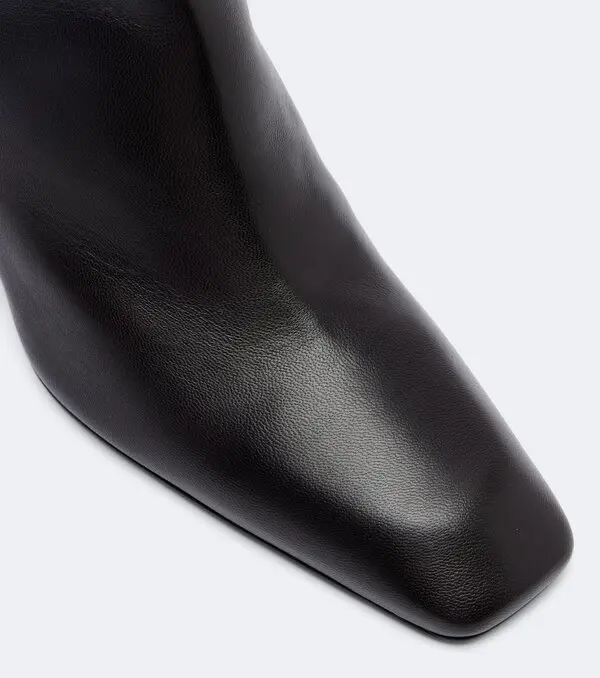 TOTEME Leather Ankle Boots