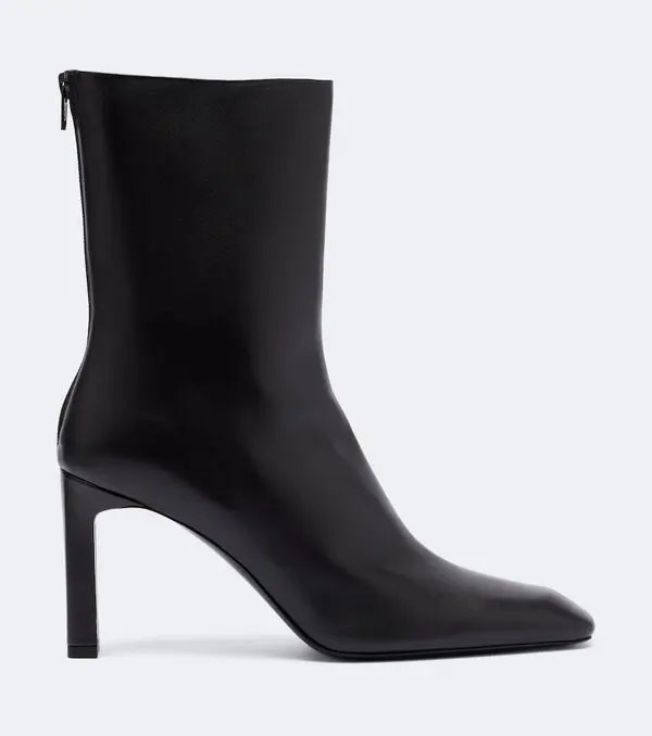 TOTEME Leather Ankle Boots