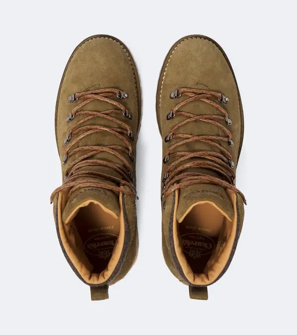 Church's Poulton Suede Lace-up Boots - Green