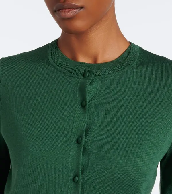 Carolina Herrera Silk And Cotton Cardigan