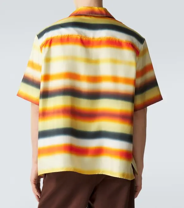 Loewe Striped Cotton-blend Shirt