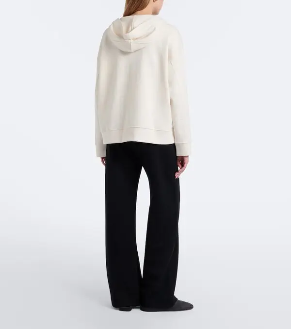 Max Mara Cotton-blend Wide-leg Pants