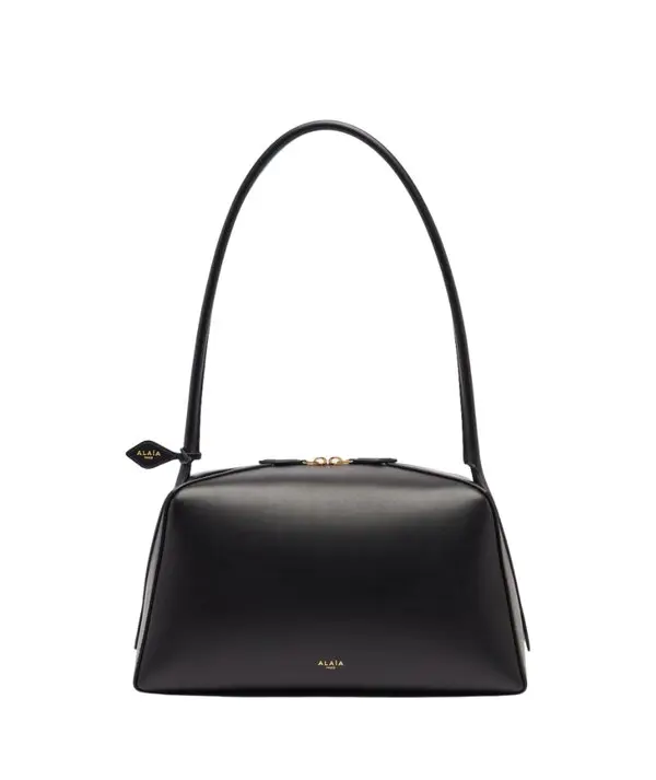 Alaïa Le Bouledogue Leather Tote Bag - Black
