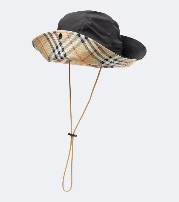 Burberry Check Cotton Sun Hat