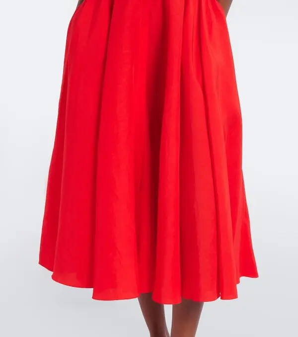 Alaïa Belted Midi Dress