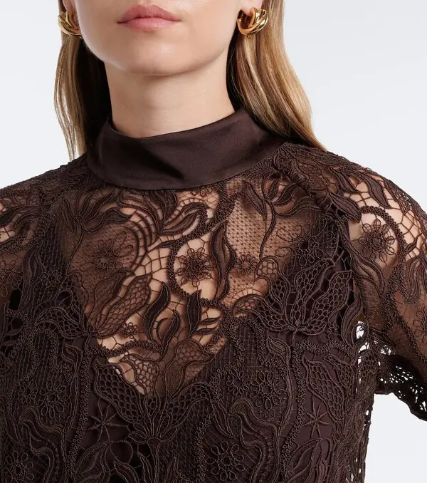 Max Mara Lace Top