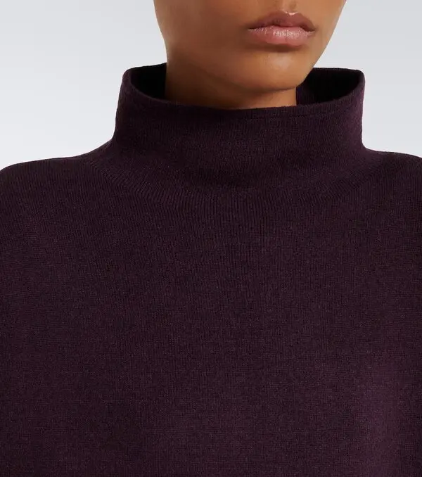 Jardin Des Orangers Virgin Wool And Cashmere High Neck Sweater