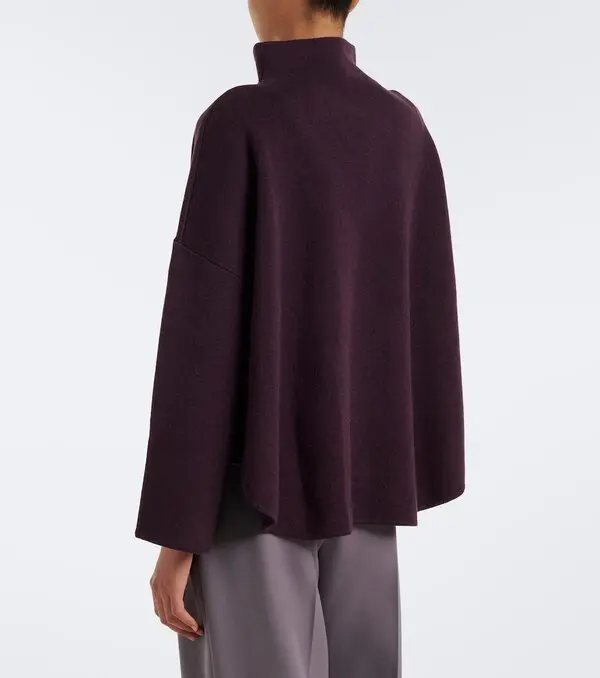 Jardin Des Orangers Virgin Wool And Cashmere High Neck Sweater
