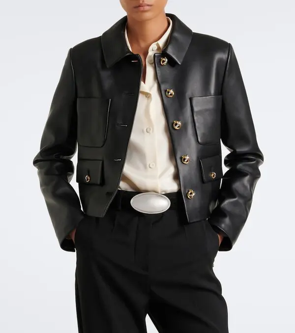 Altuzarra Astley Leather Jacket