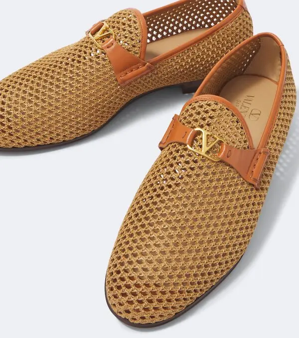 Valentino Garavani Wolfe Vlogo Loafers