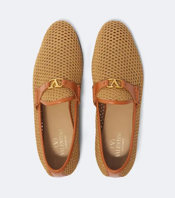 Valentino Garavani Wolfe Vlogo Loafers