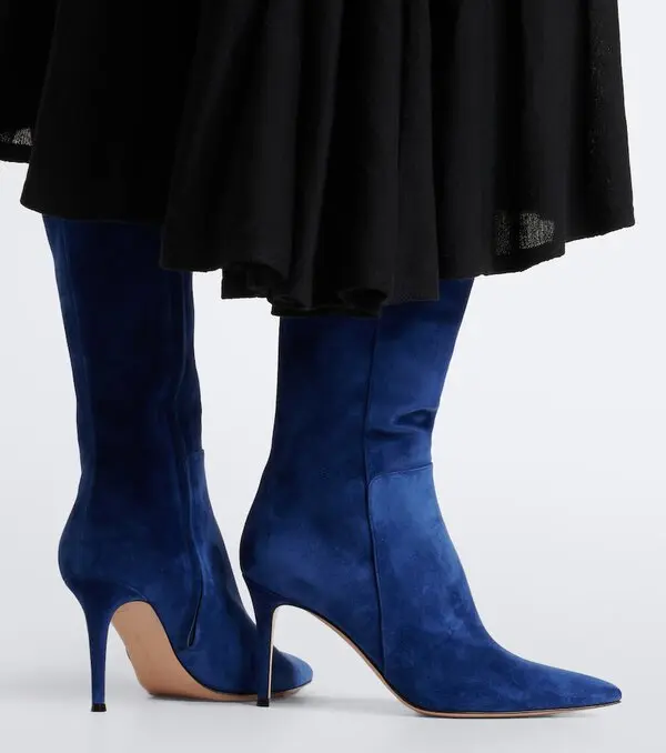 GIANVITO ROSSI Suede Knee-high Boots