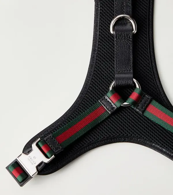 Gucci S/m Gg Canvas Dog Harness