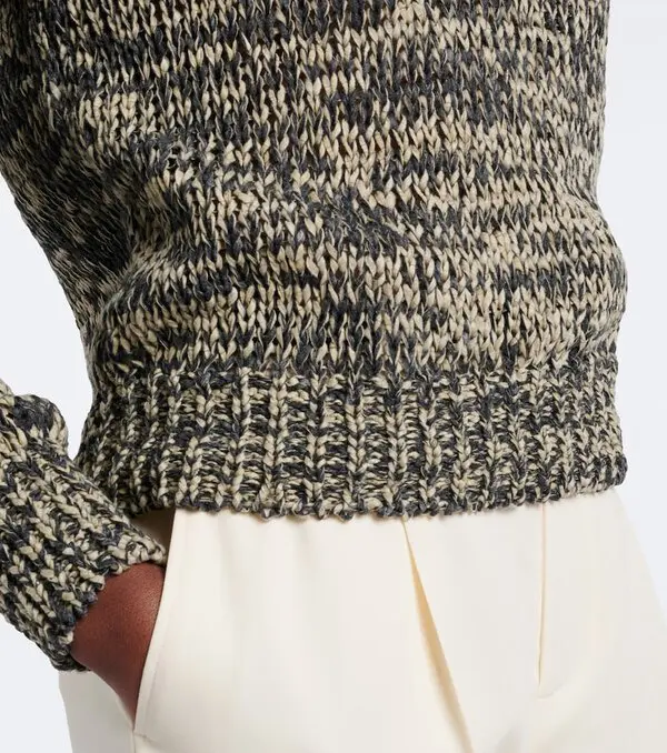 RÓHE Mouliné Crewneck Sweater