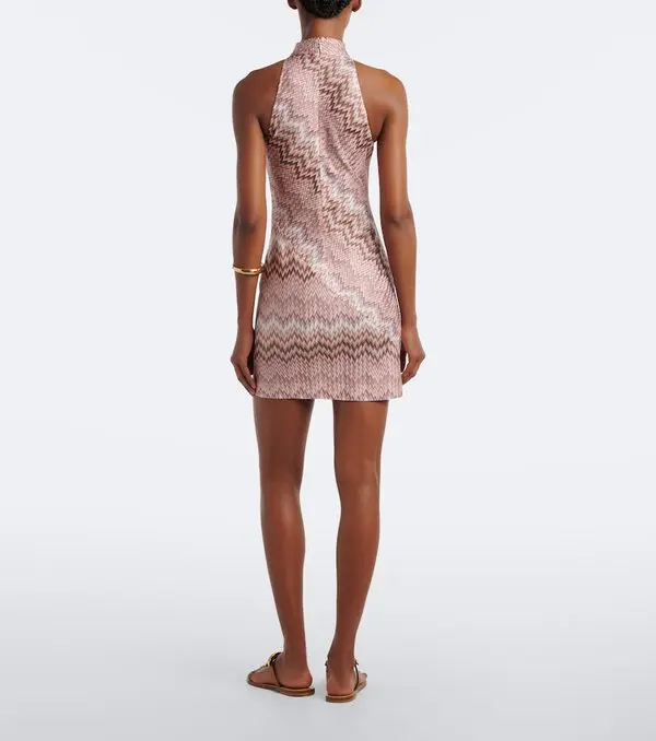 Missoni Zig Zag Lamé Minidress