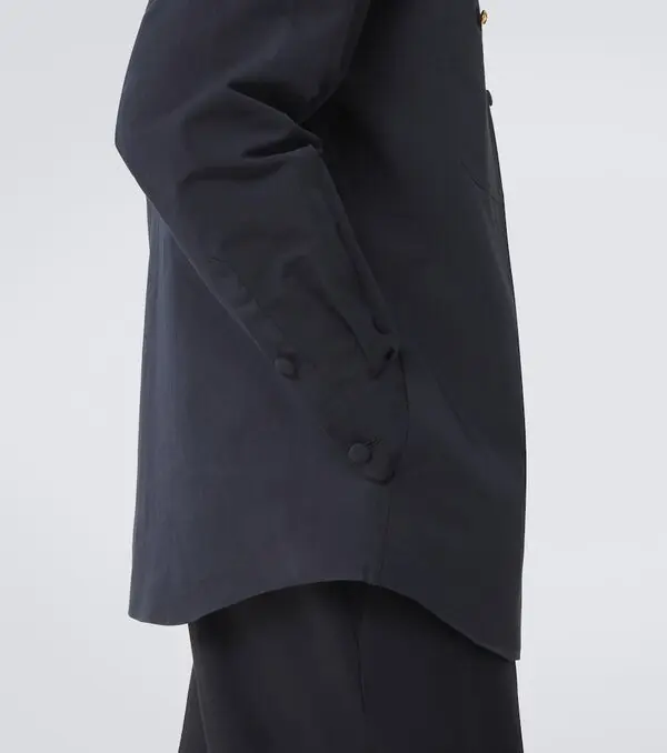 Valentino Garavani Cotton And Silk Shirt