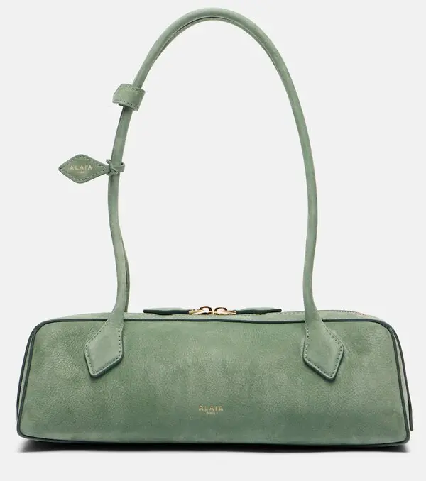 Alaïa Le Teckel Medium Shoulder Bag - Green