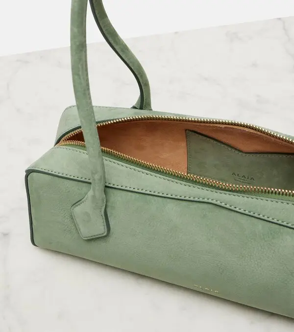 Alaïa Le Teckel Medium Shoulder Bag - Green