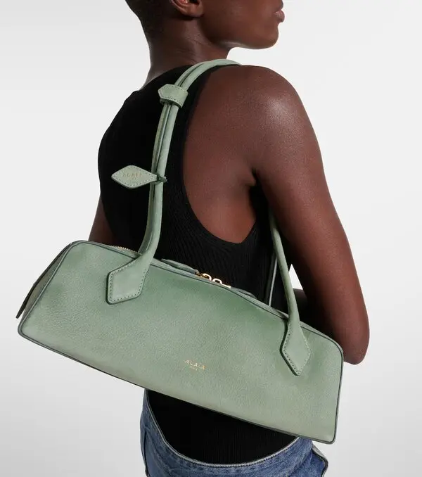 Alaïa Le Teckel Medium Shoulder Bag - Green
