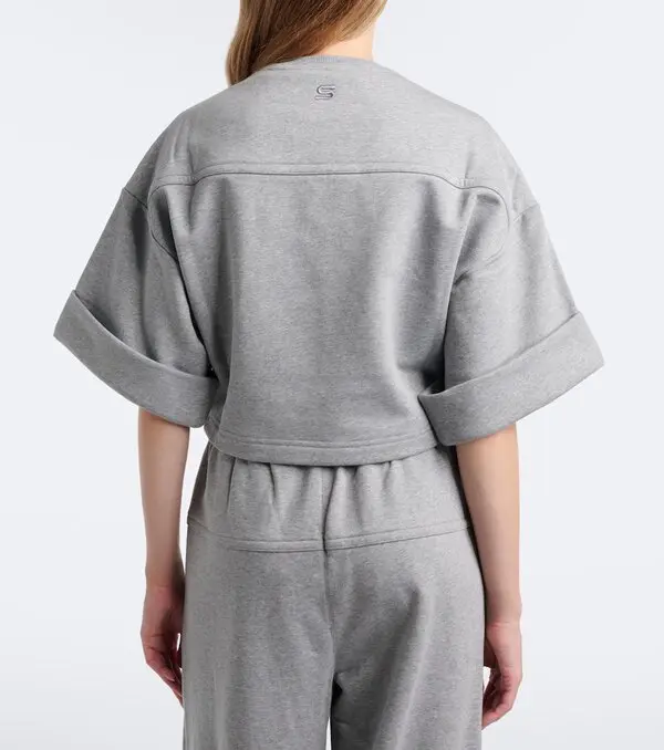 Sportmax Cotton-blend Jersey Sweatshirt