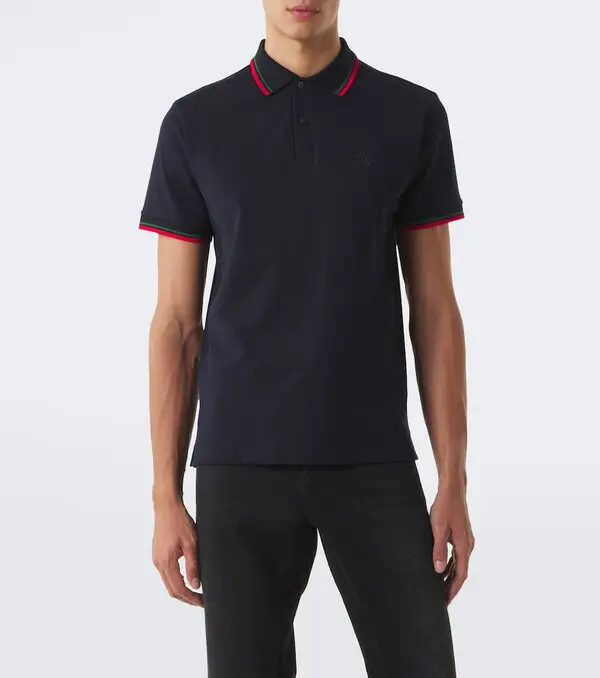 Gucci Cotton-blend Piqué Polo Shirt