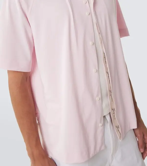 Jacquemus Jean Atelier Jersey Bowling Shirt - Pink