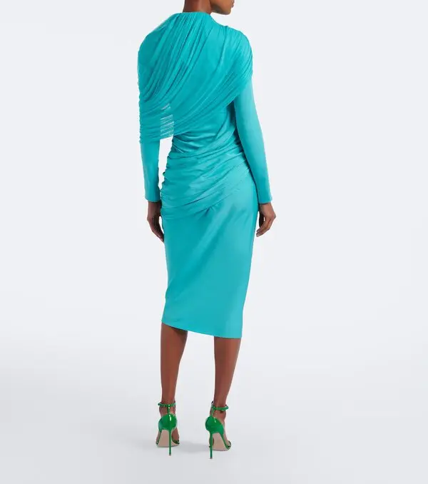 Christopher Esber Draped Midi Dress