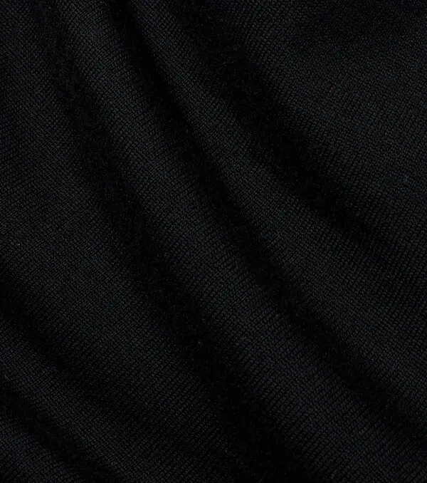 LEMAIRE Wool Scarf - Black