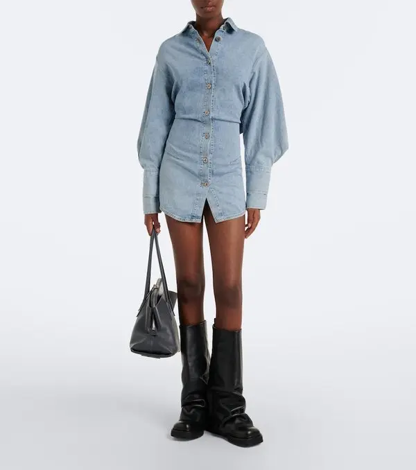 Attico Denim Minidress