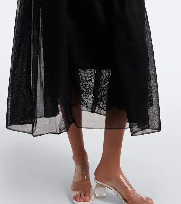 Simone Rocha Tulle Midi Dress