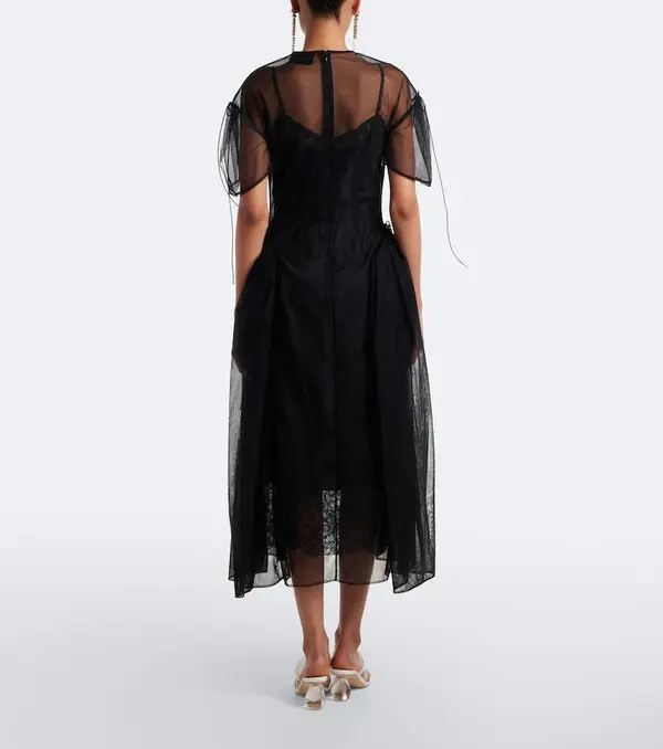 Simone Rocha Tulle Midi Dress