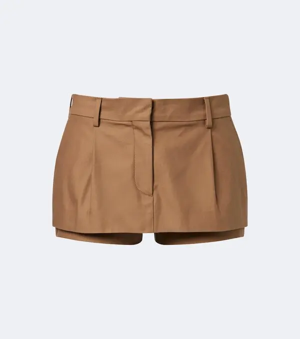 Acne Studios Cotton Skort - Beige