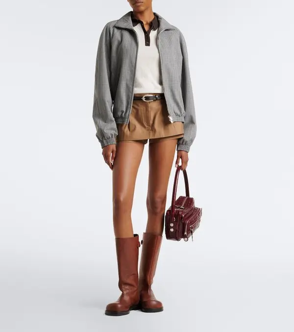 Acne Studios Cotton Skort - Beige