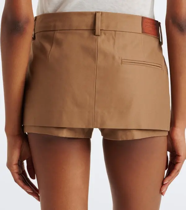 Acne Studios Cotton Skort - Beige